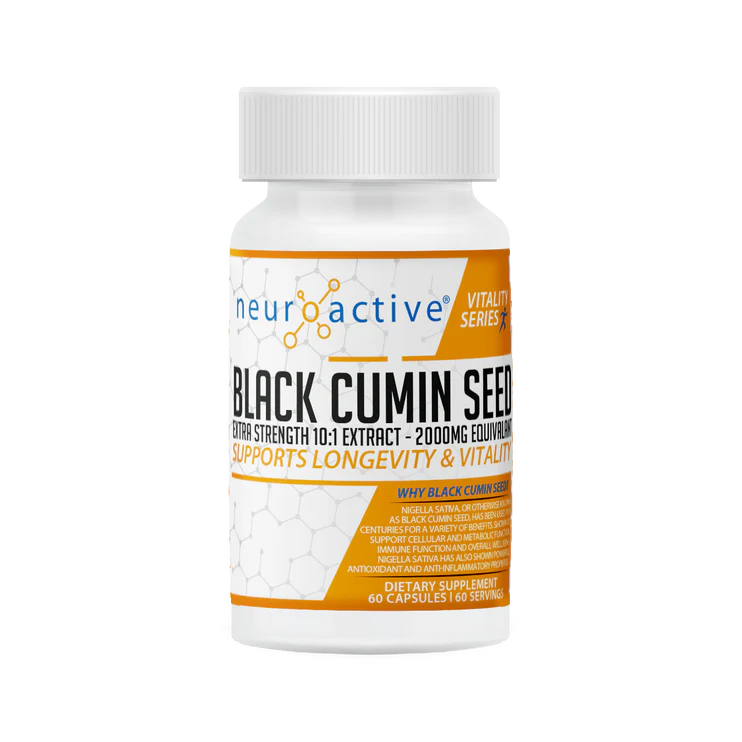 NeuroActive Black Cumin Seed - 60 Capsules – Vita Wellness