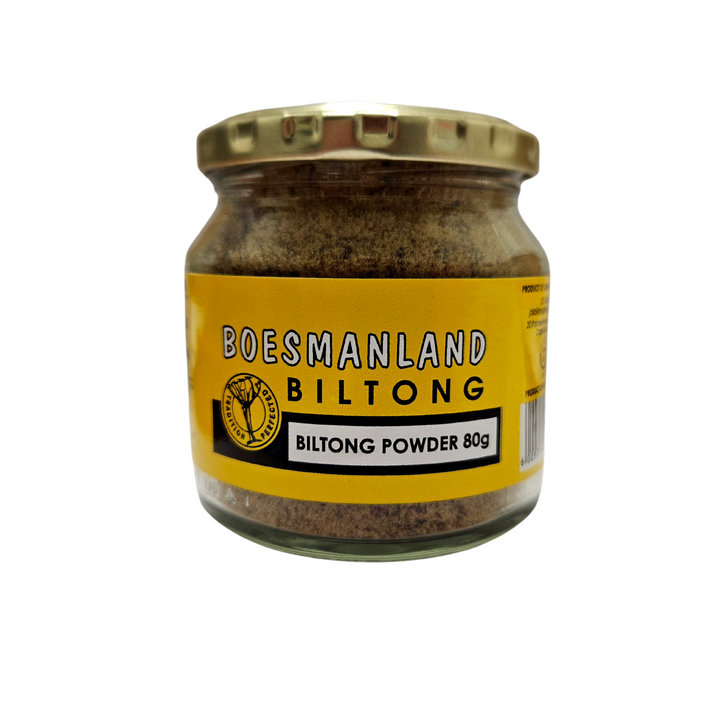 Boesmanland Biltong - Biltong Powder Jar 80g – Vita Wellness