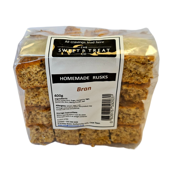 Sweet & Treat Bran Rusks | 400g – Vita Wellness